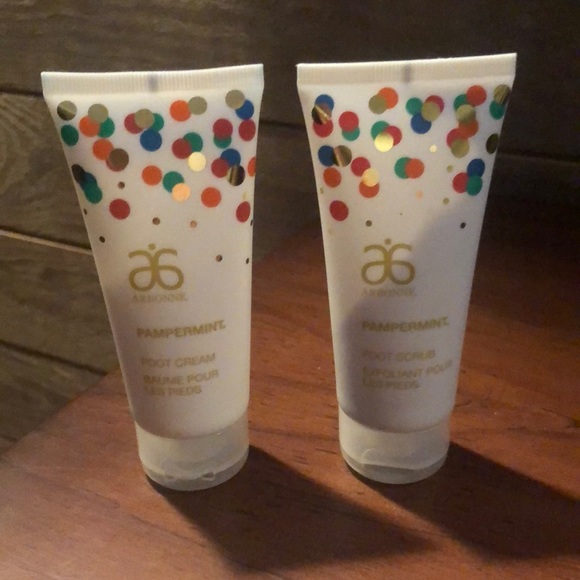 Arbonne | Bath & Body | Arbonne Pampermint Foot Scrub Foot Cream | Poshmark